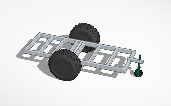 3d Design Trailer Chassis Tinkercad