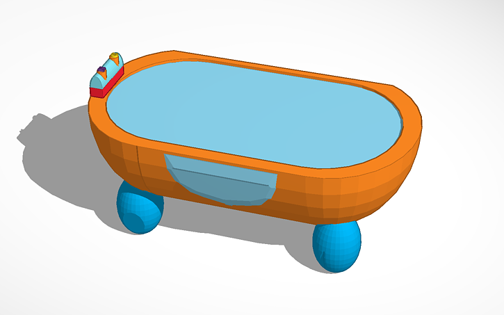 3D design Bathtub | Tinkercad
