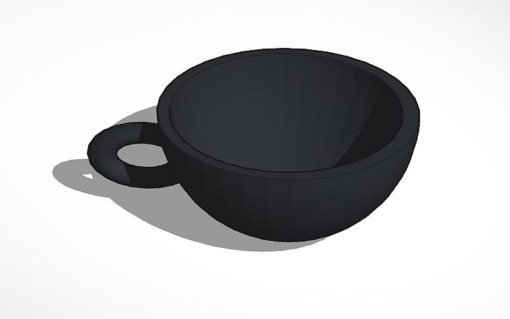 3D design tea cup | Tinkercad
