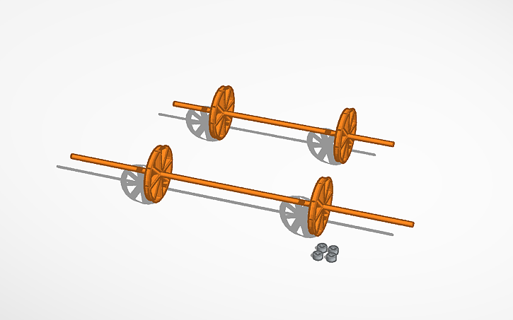3D design wind car v1.22 (wheels(fin - Tinkercad