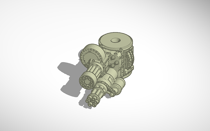 3D design Ork Big "Twin" Gatln'g | Tinkercad