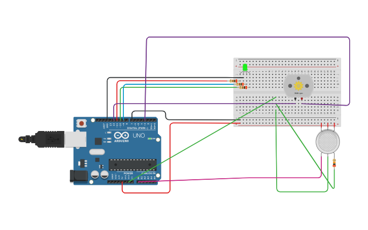 Circuit design Arduino Project - Tinkercad