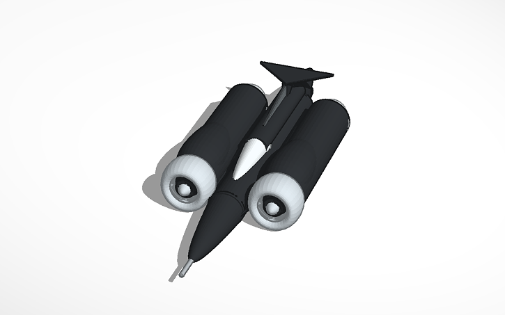 3D design THRUST SSC - Tinkercad