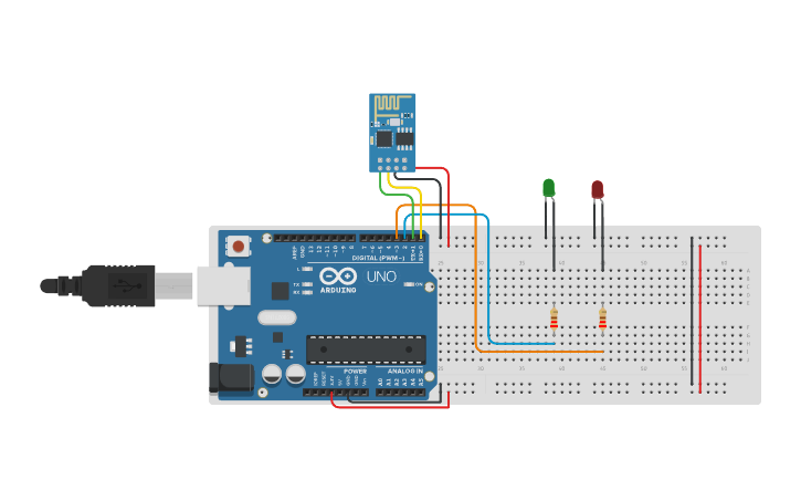 Circuit design Circuito Conexion bluetooth - Tinkercad