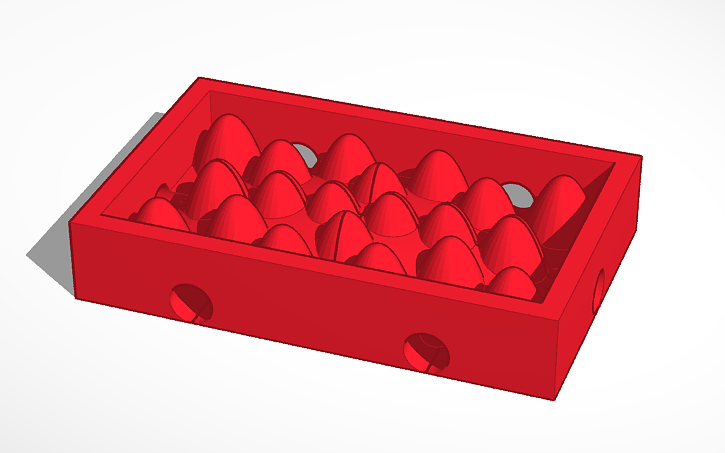 3D design Normal easy to print soap dish - Tinkercad