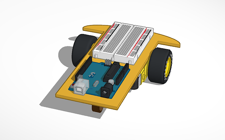 3D design Kit de robótica - Tinkercad