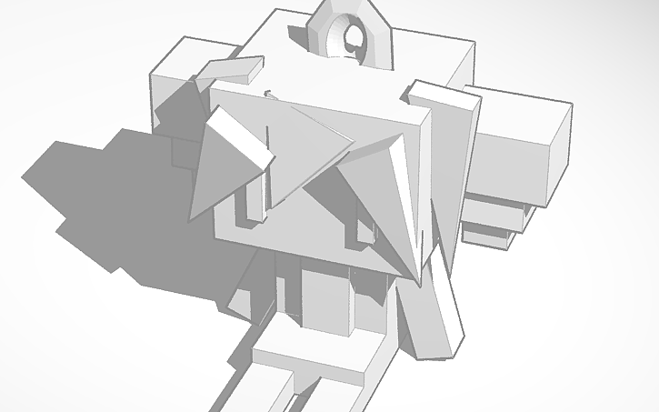 3D design Kasane Teto 3d Print base - Tinkercad