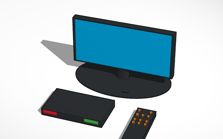 3D design television - Tinkercad