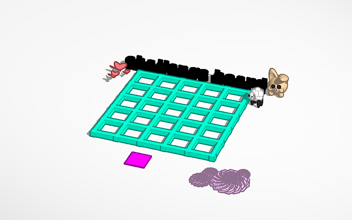 3d Design Challenge Board Tinkercad