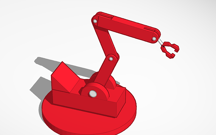 3d Design Industrial Robot Tinkercad