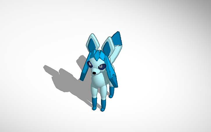 3D design Glaceon | Tinkercad
