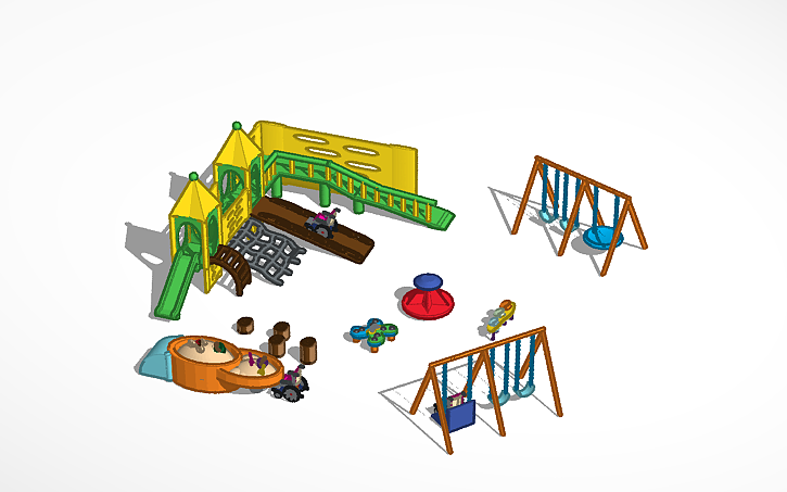 3d Design Inclusive Playground Tinkercad