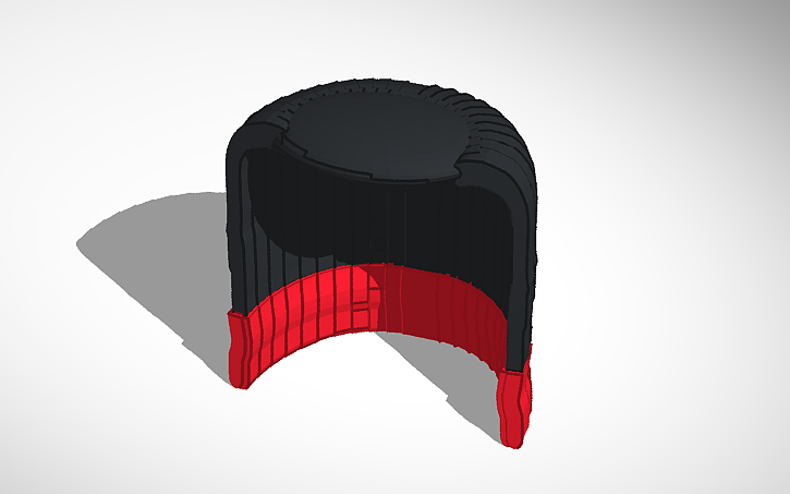 3D design Hair - Tinkercad