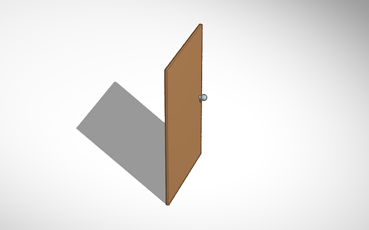 3D design Door | Tinkercad