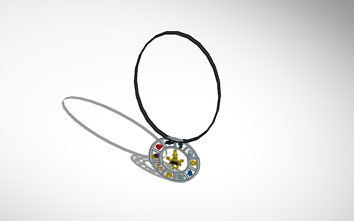 3D design cipher wheel - Tinkercad