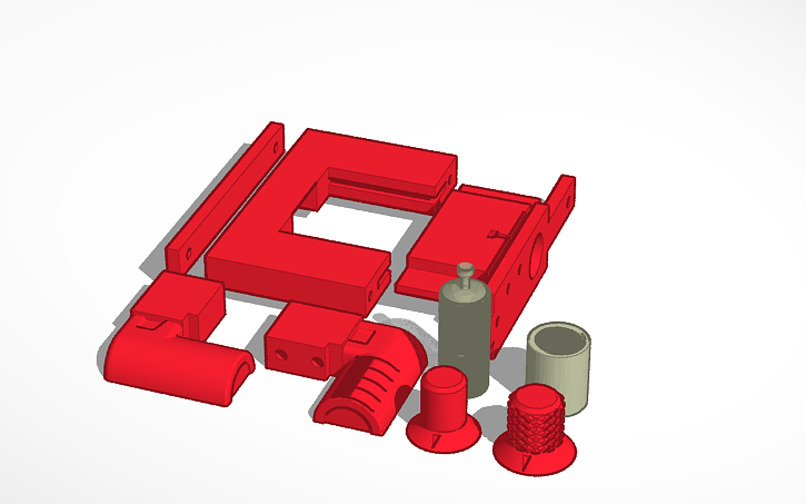 3D design Slit Window micrometer - Tinkercad