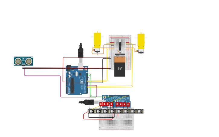 Circuit design LAB1- - Tinkercad