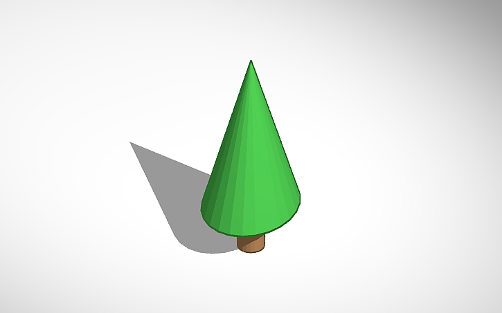 3D design Tree - Tinkercad