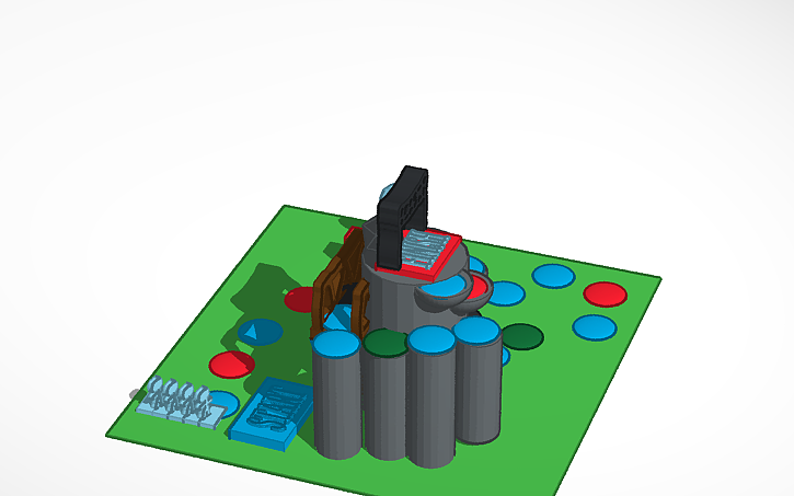 3D design BOARD GAME - Tinkercad