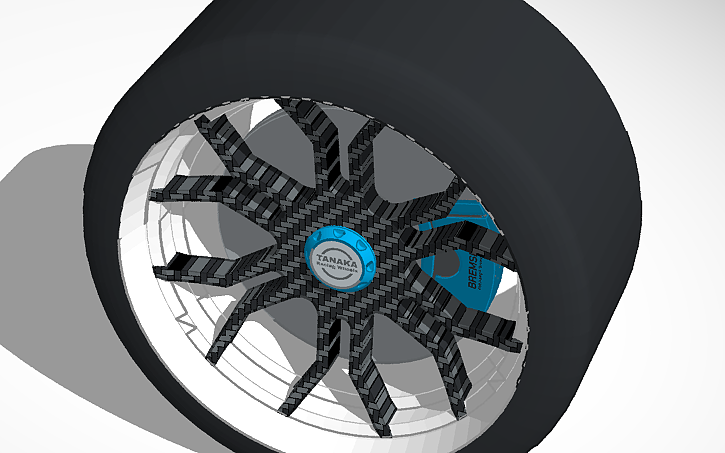3D design Tanaka LB6 GT Carbon Lightweight Edition - Tinkercad