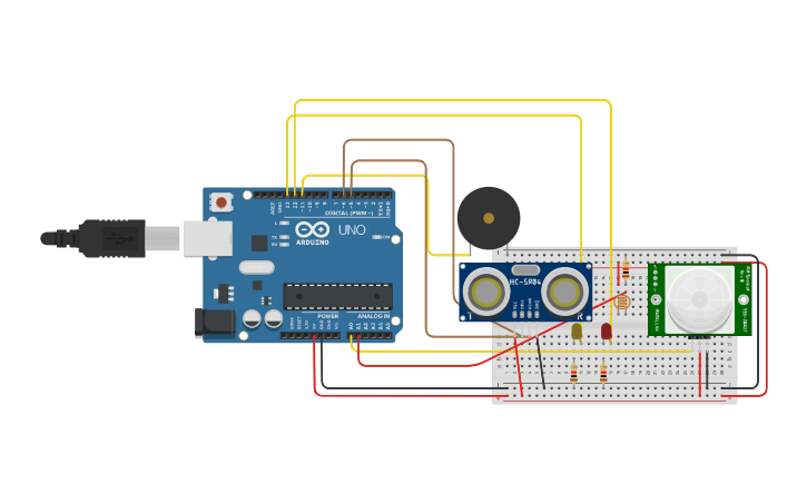 Circuit design Proyecto Arduino - Tinkercad