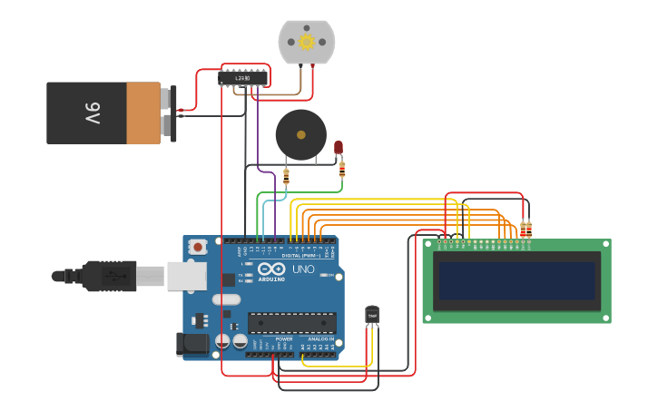 Circuit design Copy of Klimakontroller PWM v1.1 - Tinkercad