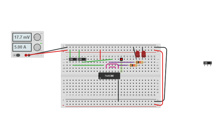 Circuit design tarea 2 | Tinkercad
