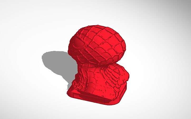 3D design Spiderman - Tinkercad