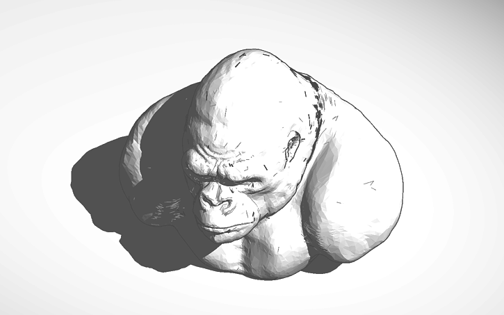 3D design Harambe Tribute | Tinkercad