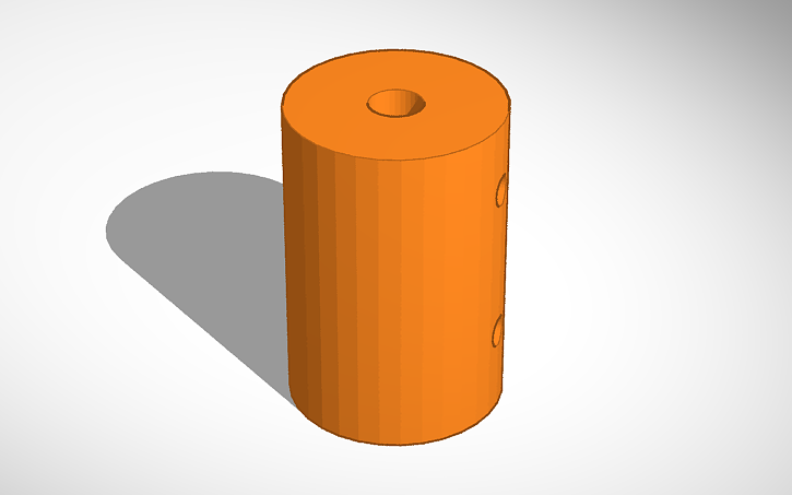 3D design 3mm to 6mm coupling | Tinkercad