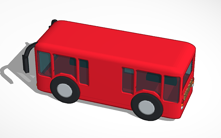 3D design Bus - Tinkercad
