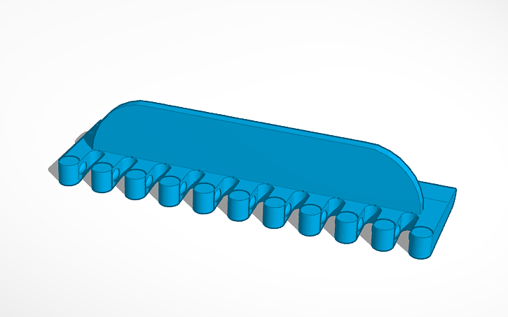 3D design Cable organizer - Tinkercad