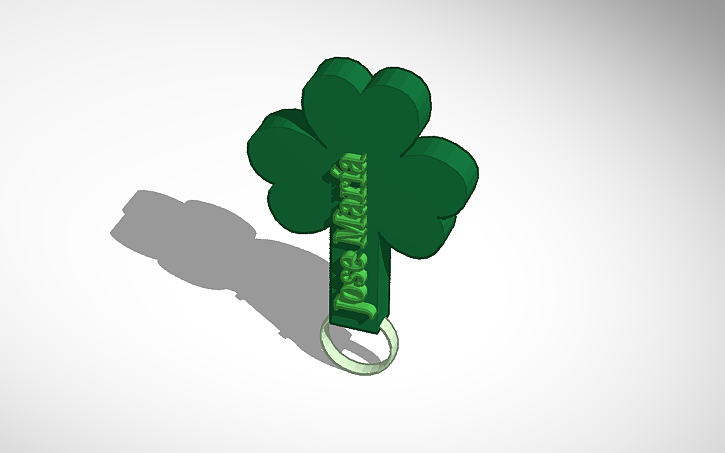 3D design Keyring Father's Day by CST - Tinkercad