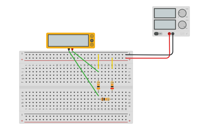 Circuit design Lab 1 activity 3 - Tinkercad