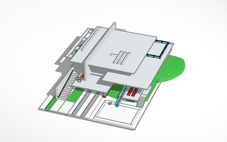 3D design Mansion - Tinkercad