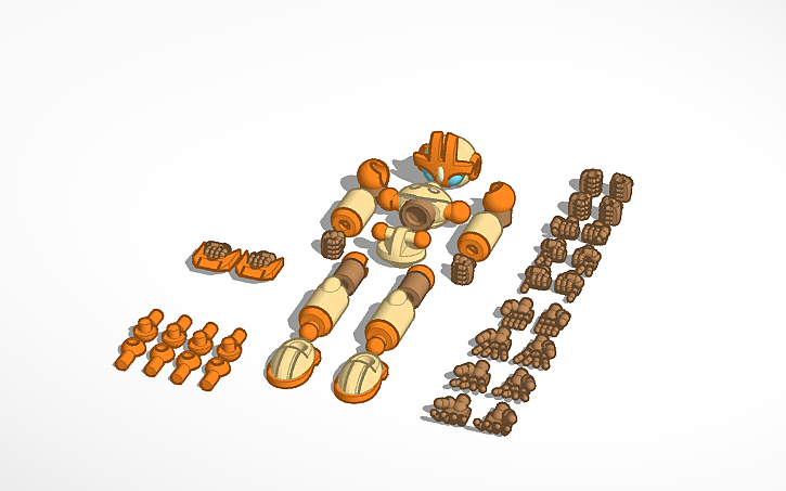 3D design GIZOID - Tinkercad