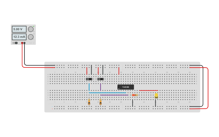 Circuit Design And Gate Circuit Tinkercad