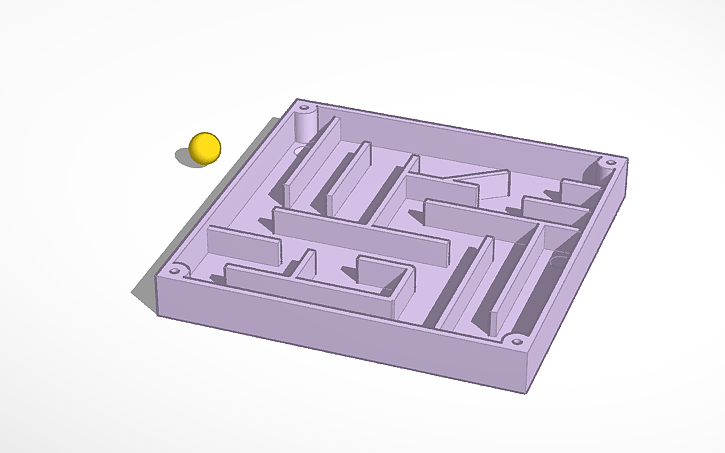3D design Ball Maze–sofia mesa - Tinkercad