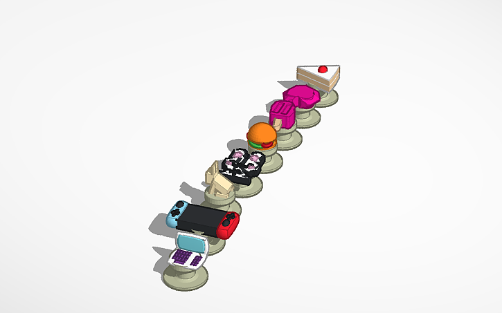 3D design Croc charms - Tinkercad