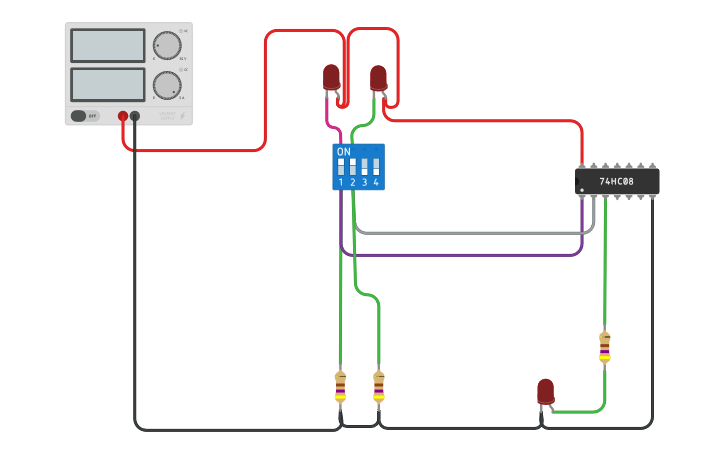 Circuit design DIAGRAMA 2 | Tinkercad