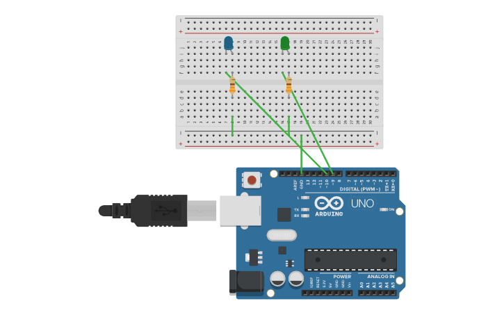 Circuit Design 21c Timer Interrupts Tinkercad
