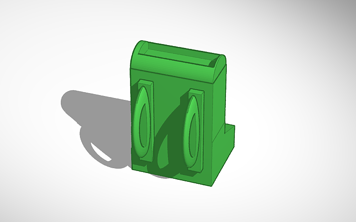 3D design Backpack - Tinkercad