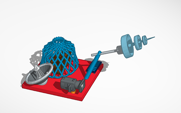 3d Design Rover 4 Tinkercad