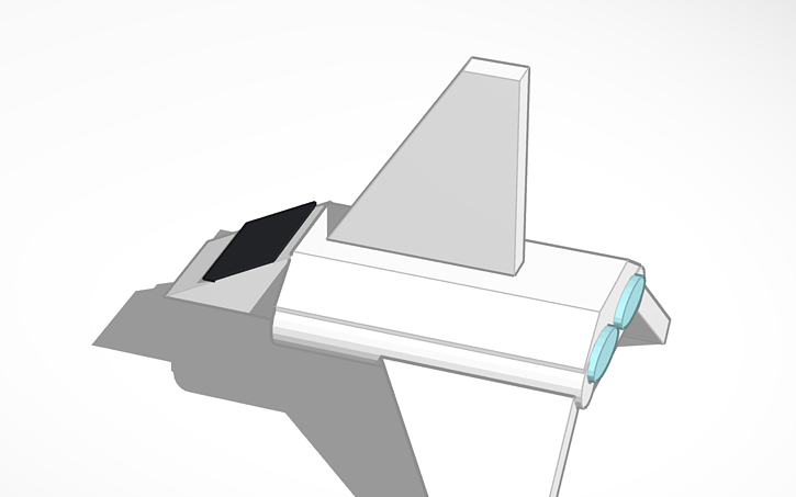 3D design - Imperial Shuttle - white | Tinkercad