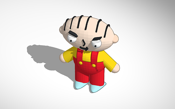 3D design STEWIE - Tinkercad