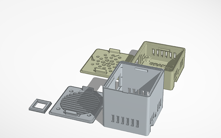 3D design ORANGE PI ZERO 3 - Tinkercad