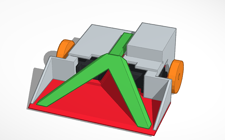 3D design Combat Robot 1 - Tinkercad