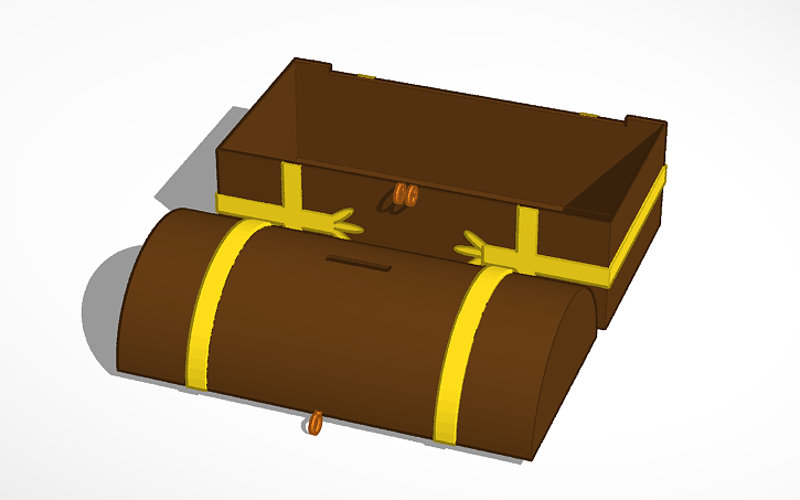 3D design Chest - Tinkercad