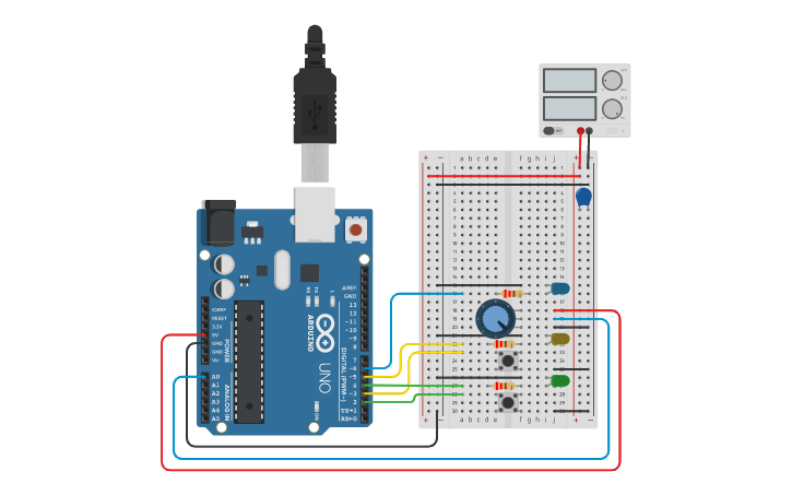 Circuit design Lab 1 Part A | Tinkercad