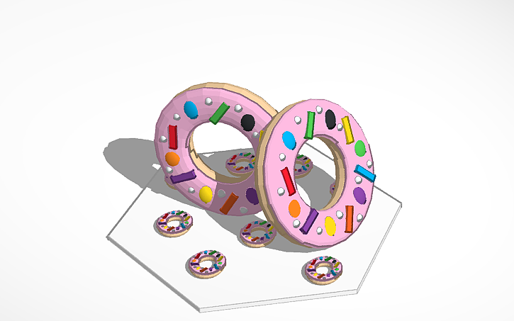 3D design Donut | Tinkercad